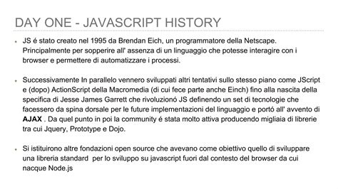 Corso Js And Angular PPT