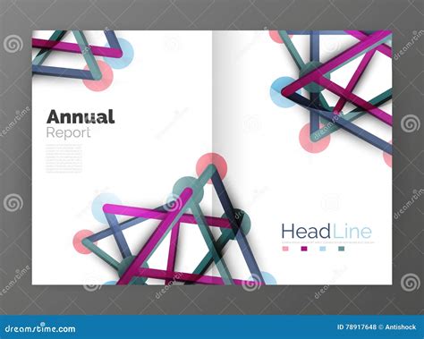 Geometric Molecule Abstract Background Vector Stock Vector Illustration Of Digital Flowing