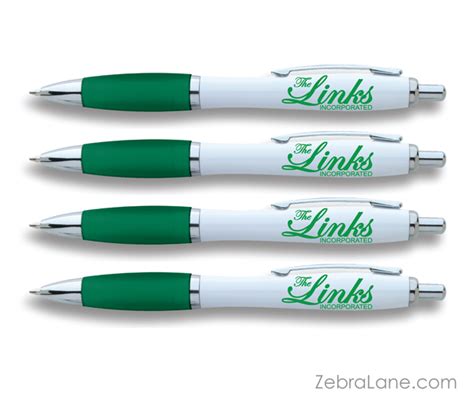 Links Script Ink Pen Set Of 4 Zebra Lane