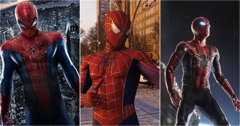 Different Spiderman Suits Movie Different Spiderman Suits Movie