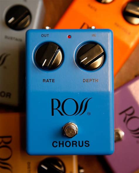Ross Chorus Pedal Reverb