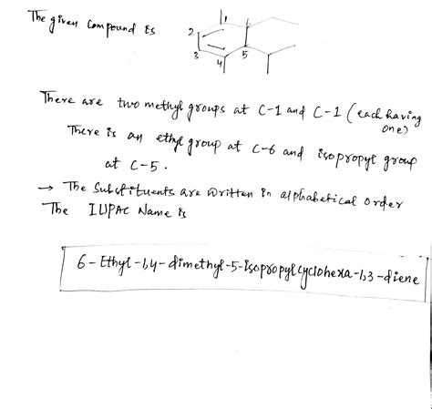 [solved] Please Help Name The Given Molecule Following Iupac System Of Course Hero