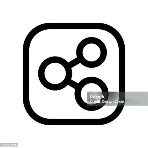 흰색 배경 Eps 10 파일에 벡터 윤곽선 아이콘 디자인 기호 공유 0명에 대한 스톡 벡터 아트 및 기타 이미지 0명 매스컴 멀티미디어 Istock