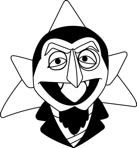 Count Von Count Svg Sesame Street Svg Sesame Street Clipar Inspire