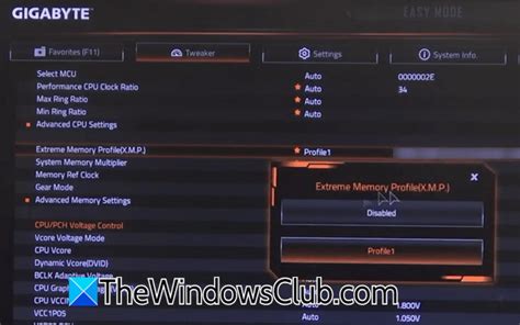 Enable Disable Xmp Profile On Msi Gigabyte Asus Motherboards