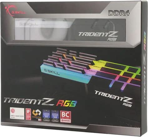 G Skill Tridentz Rgb Series 64gb 4 X 16gb Ddr4 3600 Pc4 28800 Desktop Memory Model F4