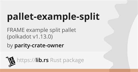 Pallet Example Split Unregulated Finances In Rust Lib Rs