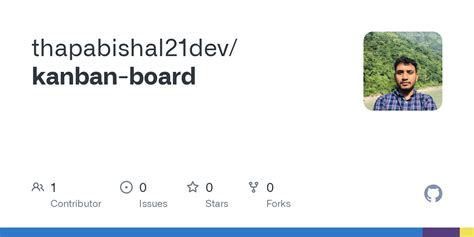 GitHub Thapabishal Dev Kanban Board