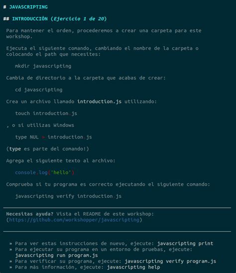 aprendiendo javascript y node js con nodeschool primeros pasos by