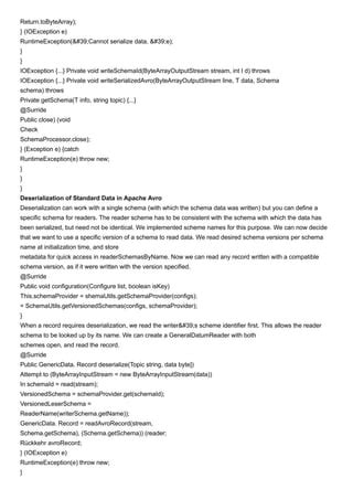 Apache Avro Data Serialization Framework PDF