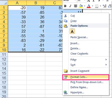 How To Hide Numbers In Excel