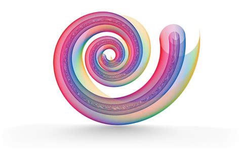 흰색 배경에 화려한 추상 물결 모양의 라인 아트 디자인 프리미엄 벡터