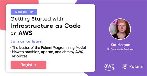 getting started with infrastructure as code on aws pulumi