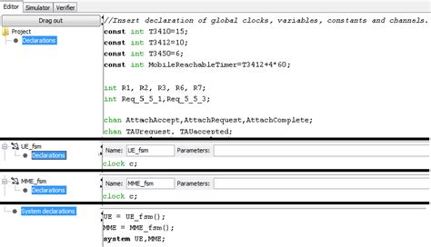 The Lte Control Plane Uppaal Model Declaration Download Scientific