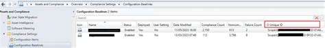 how to create sccm dynamic collection based on configuration baseline