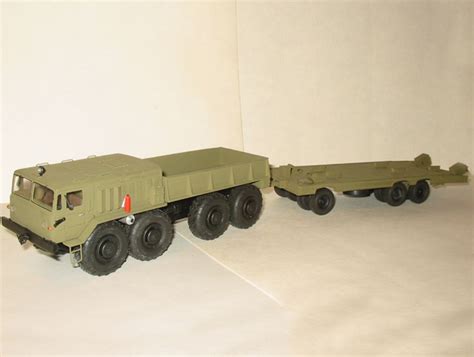 Ad Modum. МАЗ-537А - масштабная модель 1:43