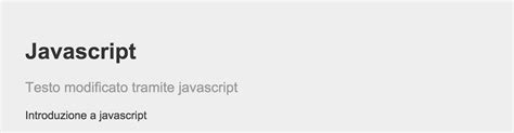 Guida Javascript Base 5 Esempi Pratici Di Selettori Su Pagine Web