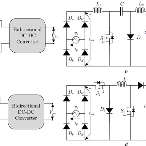 Conventional Single‐stage Chargers A Inverting Buckboost Converter
