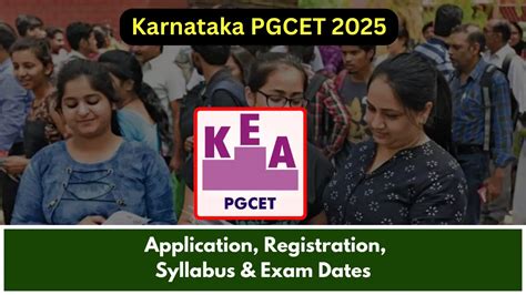 Karnataka Pgcet Application Form 2025 Registration Syllabus Exam