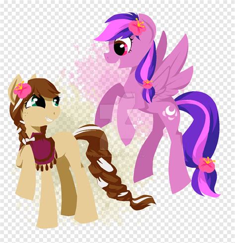 ม้าการ์ตูนสีชมพู M ม้า สัตว์ ศิลปะ Png Pngegg