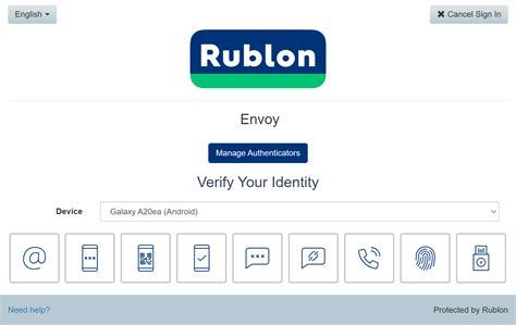 multi factor authentication mfa 2fa for envoy rublon