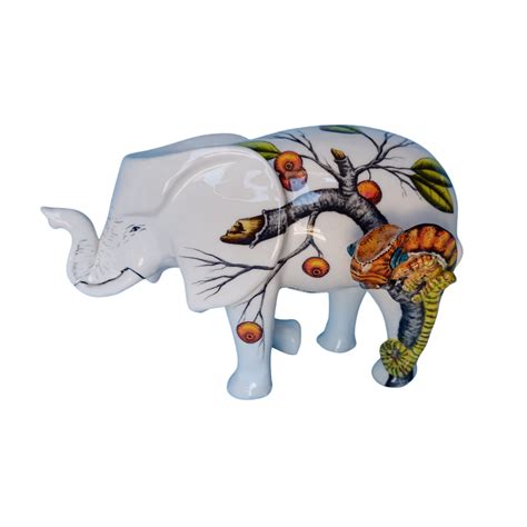 Ceramic Elephant Sculpture