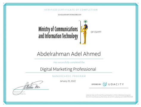Abdelrahman Adel On Linkedin The Second Accomplishment Earned In My