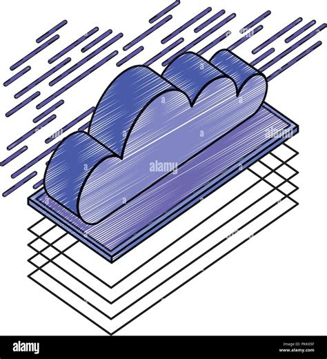 Cloud Computing Isometric Icon Stock Vector Image And Art Alamy