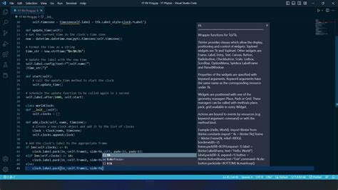 Create A World Clock Gui With Python And Tkinter Youtube