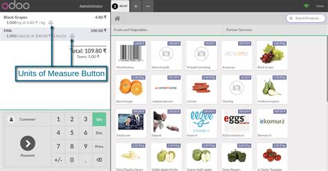 Odoo POS Multi Unit Of Measure WebKul