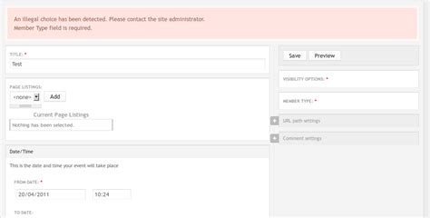 content taxonomy field options don t appear when user has not got