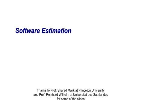 ppt software estimation powerpoint presentation free download id