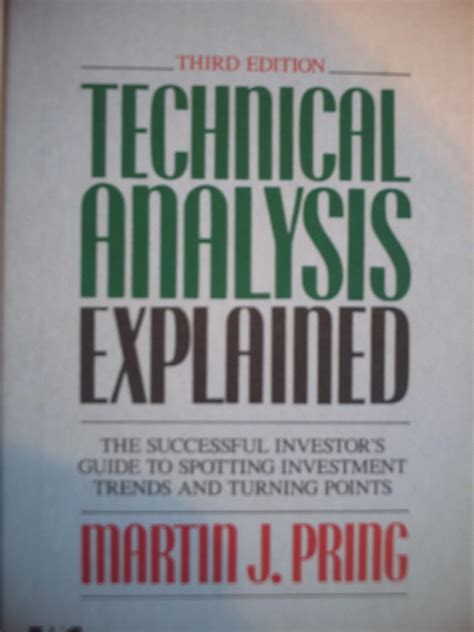 Technical Analysis Explained The Successful Investor S Guide To Spotting Investment Trends And
