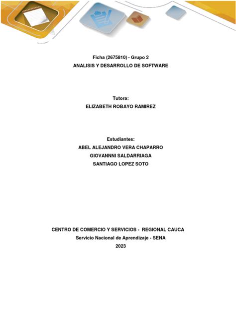 Evidencia Ga6 220501096 Aa2 Ev03 Script Base De Datos Grupo 2 Ficha