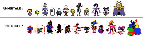 Undertale Au Overworld Sprites Pixel Art Maker