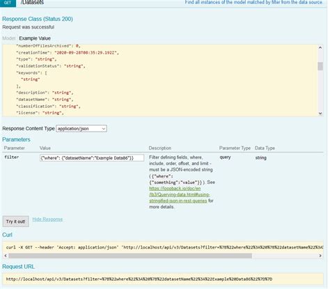 Querying The Database With REST API Through Python Requests Package Returns All Data In