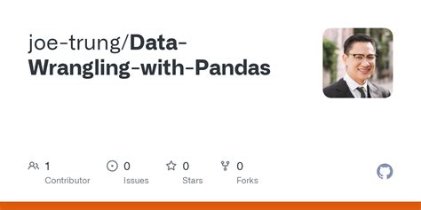 Github Joe Trungdata Wrangling With Pandas