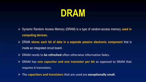 Ramrandom Access Memory Pptx