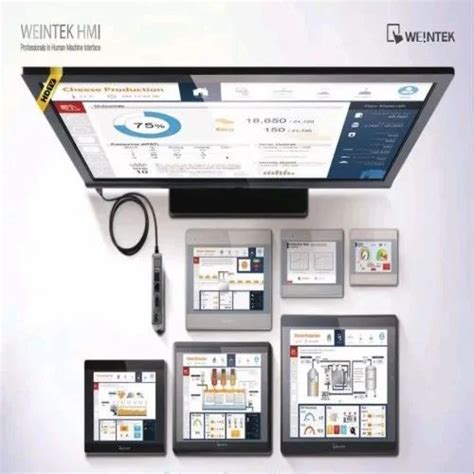 Weintek Hmi Ie Series Touch Panel Human Machine Interfaces For Industrial At Rs 6000 In Vadodara