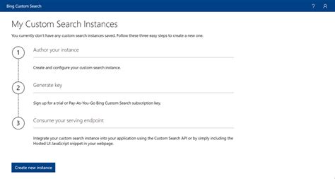 Create A Bing Custom Search CIAOPS