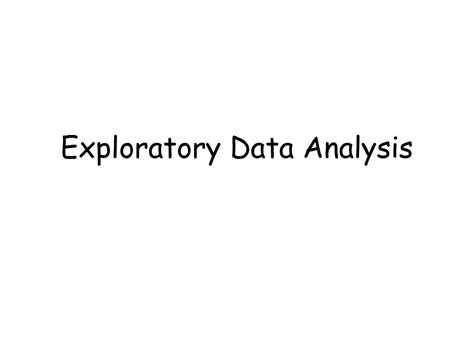 PPT Exploratory Data Analysis Techniques For Insightful Data Mining PowerPoint Presentation