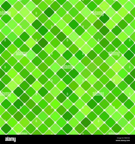 Green Abstract Seamless Diagonal Square Pattern Background Design Stock