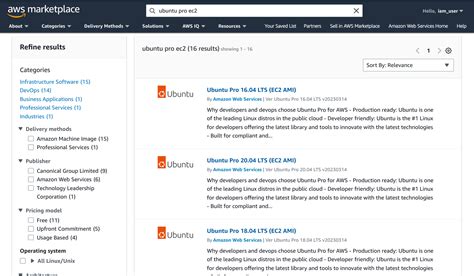 How To Deploy Ubuntu Pro In AWS In Ubuntu On AWS Ubuntu Community Hub