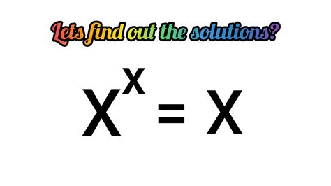 A Nice Algebra Problem • Mathematics Youtube