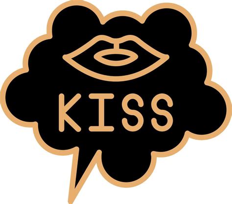 Kiss Vector Icon 37318110 Vector Art At Vecteezy