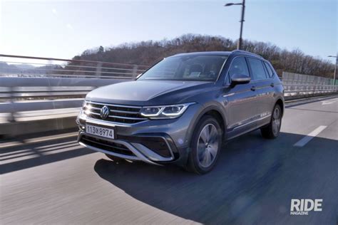 가솔린 엔진으로 더욱 경쾌함을 더한 패밀리 Suv 폭스바겐 티구안 올스페이스