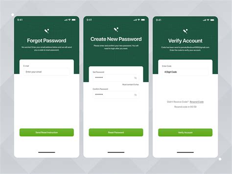 Forgot Password Flow By Jannatul Ferdous On Dribbble