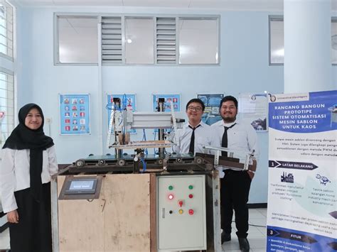 Expo Tugas Akhir Otomasi Sablon Kaos Dan Sistem Pengendalian Robot