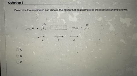 Solved Determine The Equilibrium And Choose The Option That