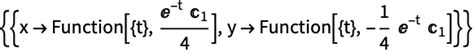 Differential Algebraic Equations Daes—wolfram Language Documentation